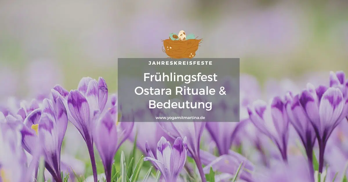 Frühlingsfest Ostara 2025 - Rituale und Anleitung - Jahreskreisfeste feiern